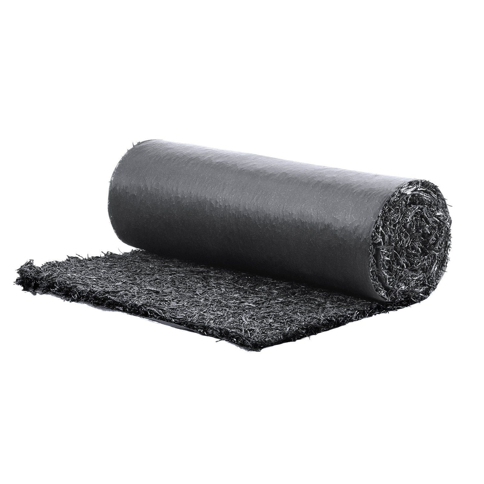 Heavy-Duty Rubber Mulch Pathway Mat 96" x 22", Recycled Permanent ...