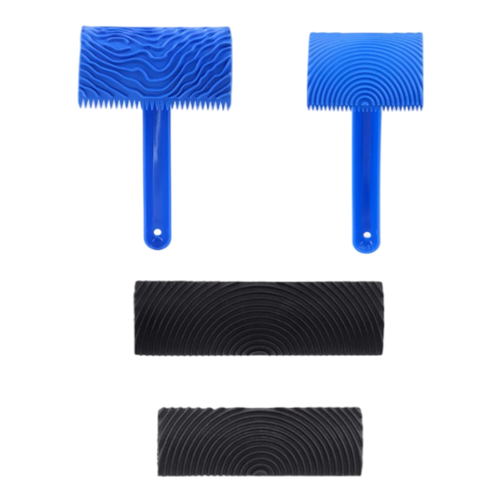 Heavy Duty Rubber Paint Roller For Unseamed Texture Application On ...