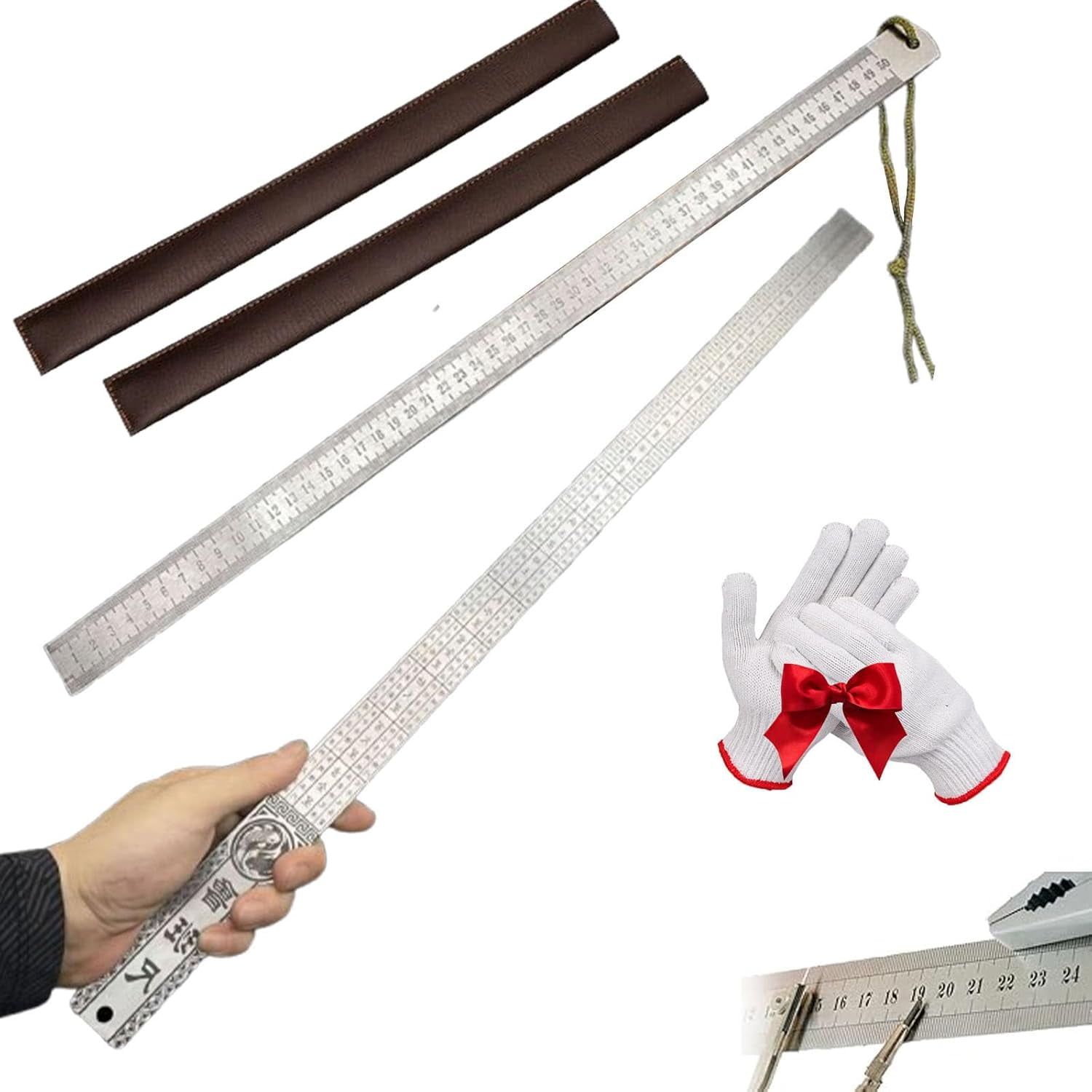 Heavy Duty Ruler, Heavys Dutys Rulers Self Defense, Stainless Steel ...
