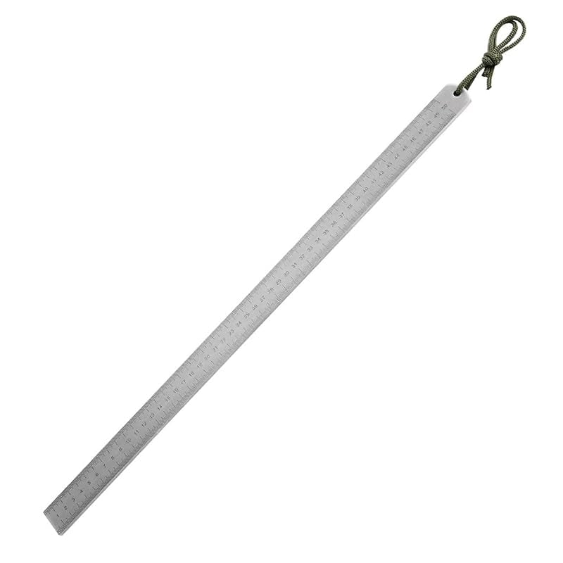 Heavy Duty Ruler Self Defense, 20" Stainless Steel Meter Stick, 3/4/5mm ...