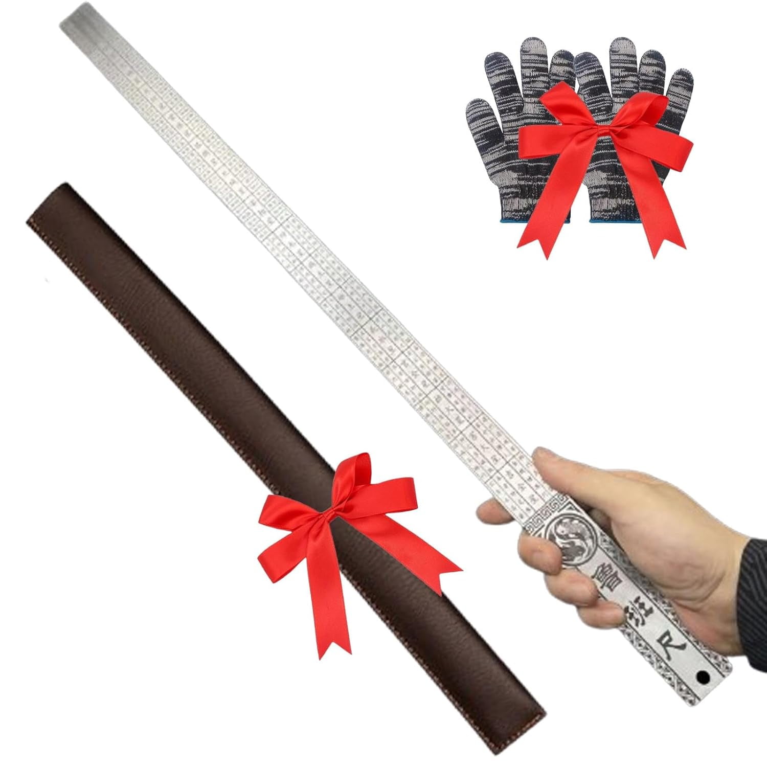 Heavy Duty Ruler(Unit of Measurement: Inch & Cm), Stainless Steel 20 ...