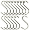 Heavy Duty S Hooks Metal S Shaped Hooks Silver Hanging Hooks 2.75 ...