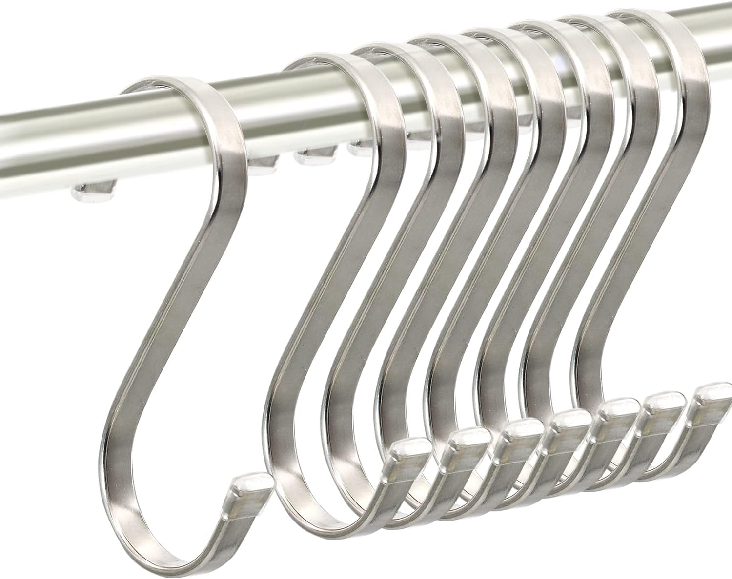 Heavy Duty S Hooks,Stainless Steel S Shaped Hook for Hanging Pots and ...