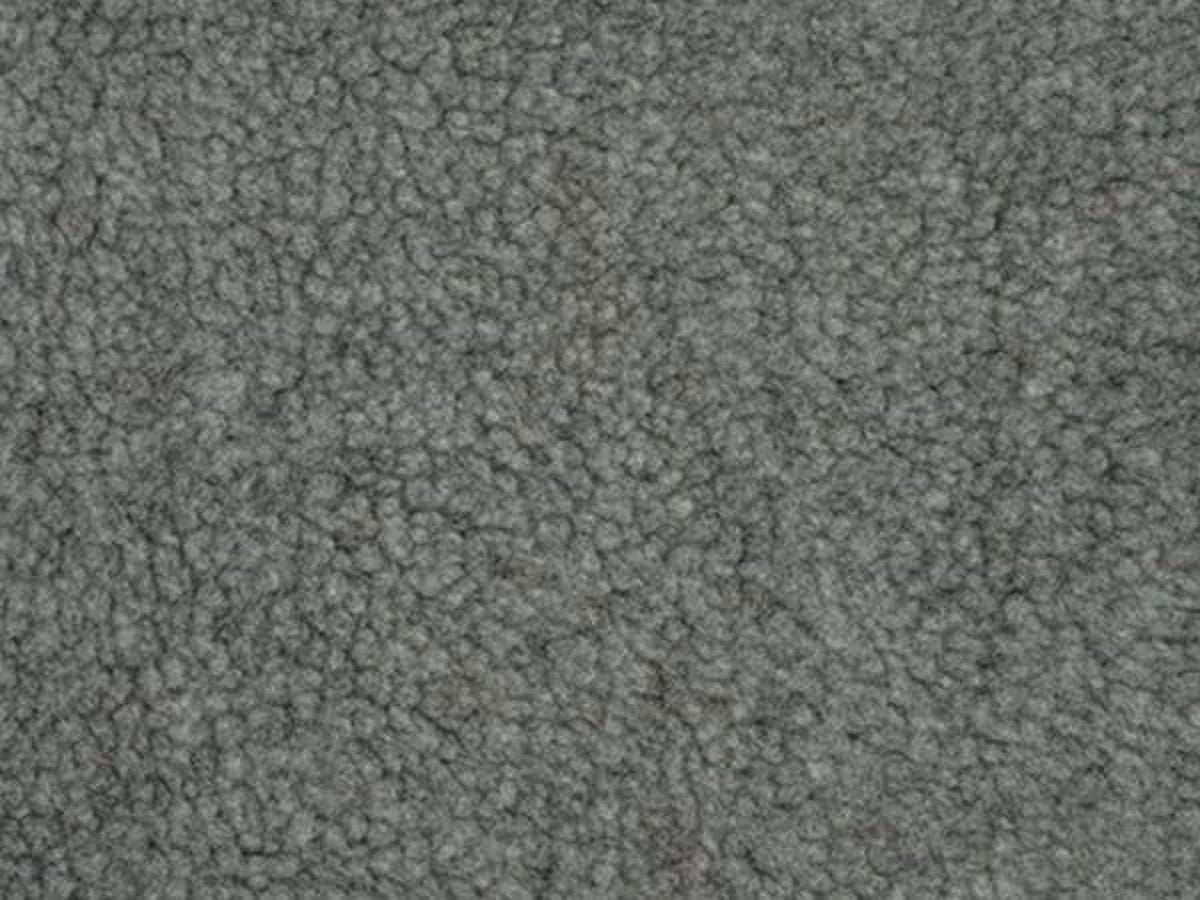 Heavy Duty SHERPA SHEEP SKIN GRAY WITH BLACK FLOSS Shearling Faux fur fabric / 60" WIDE / Sold ...