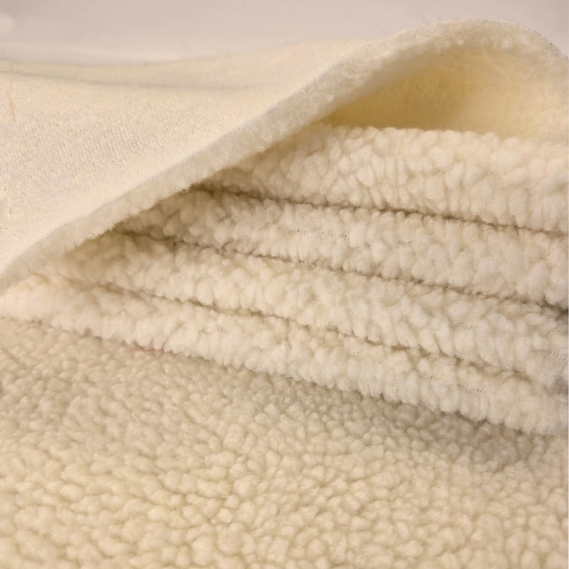 Heavy Duty SHERPA SHEEP SKIN White Faux Fur fabric / 60" Wide / Sold by ...
