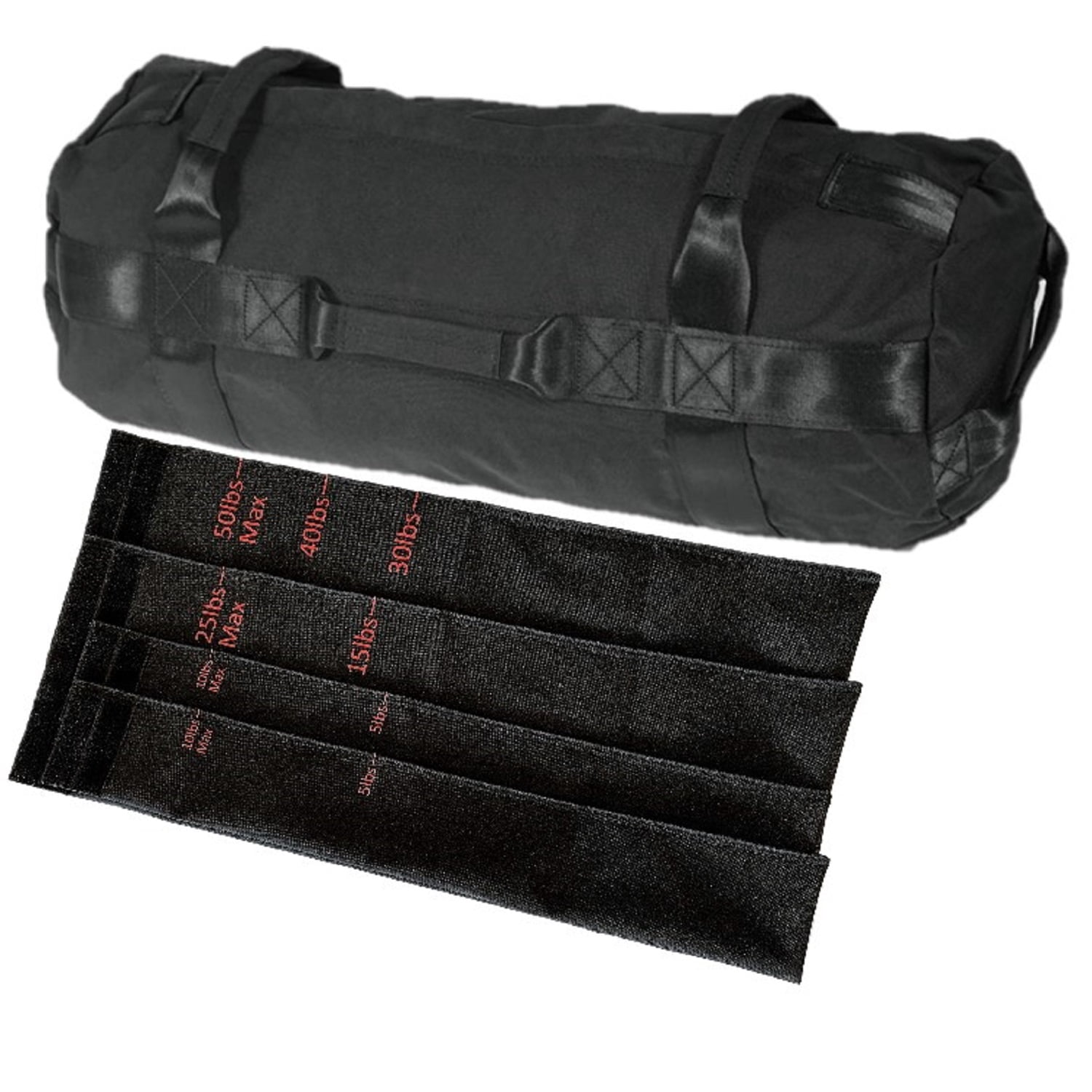 Livtek4Life Heavy Duty Sandbags for Fitness, Cordura Fabric, 10 Handles ...