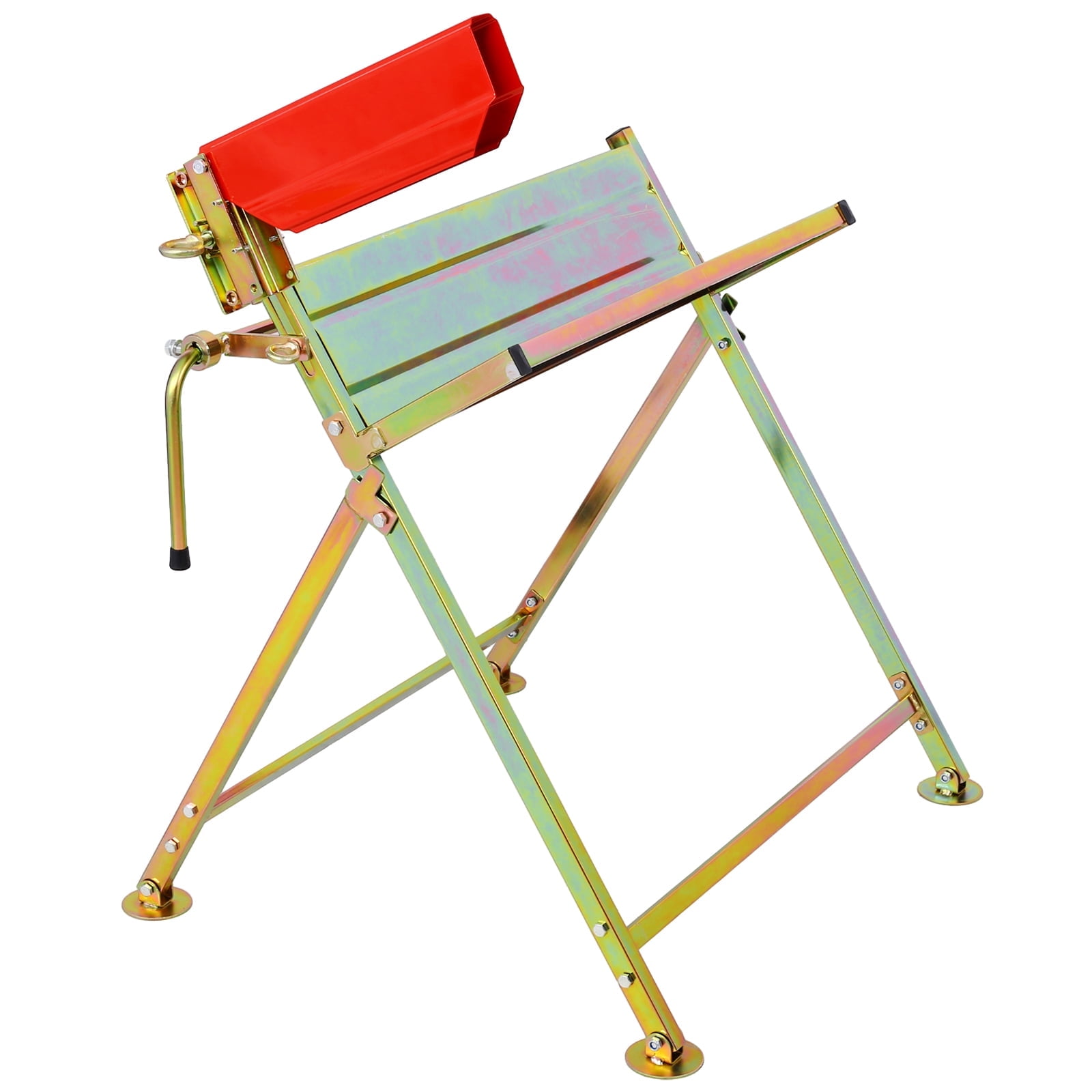 Heavy Duty Saw Horse & Chainsaw Holder Collapsible Log Sawhorse 32"x28.5"x33.5" Rust-Resistant ...