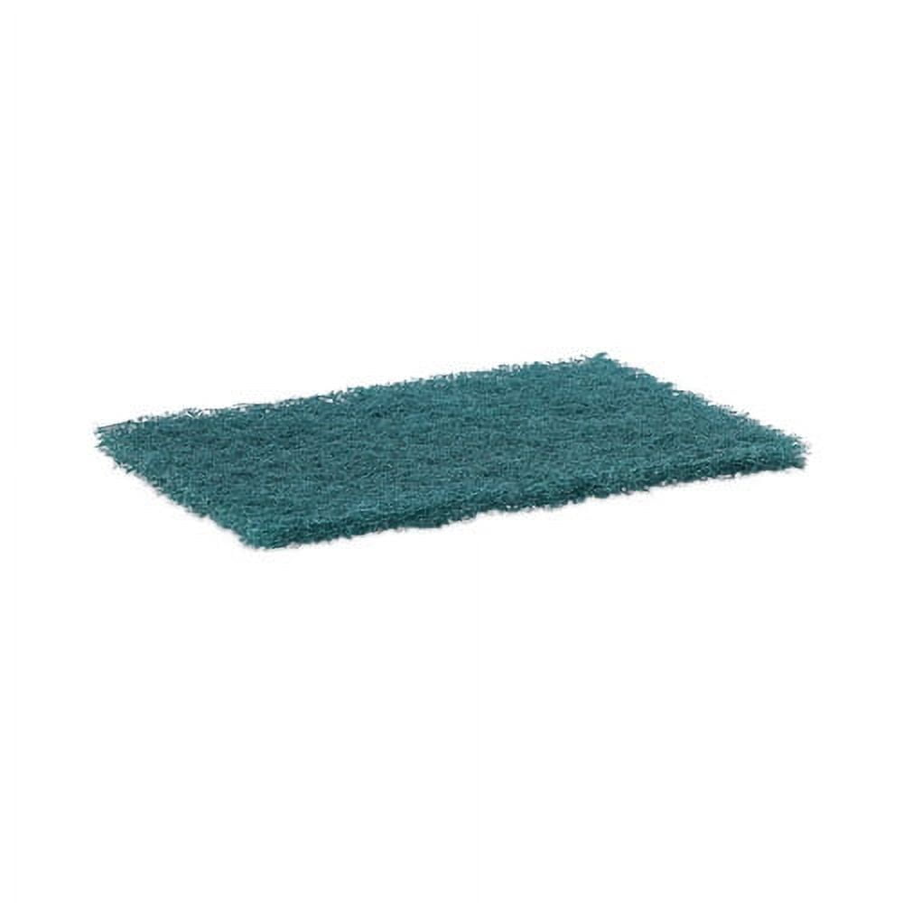 Heavy-Duty Scour Pad, 6 X 9, Green 15/carton | Bundle of 2 Cartons ...
