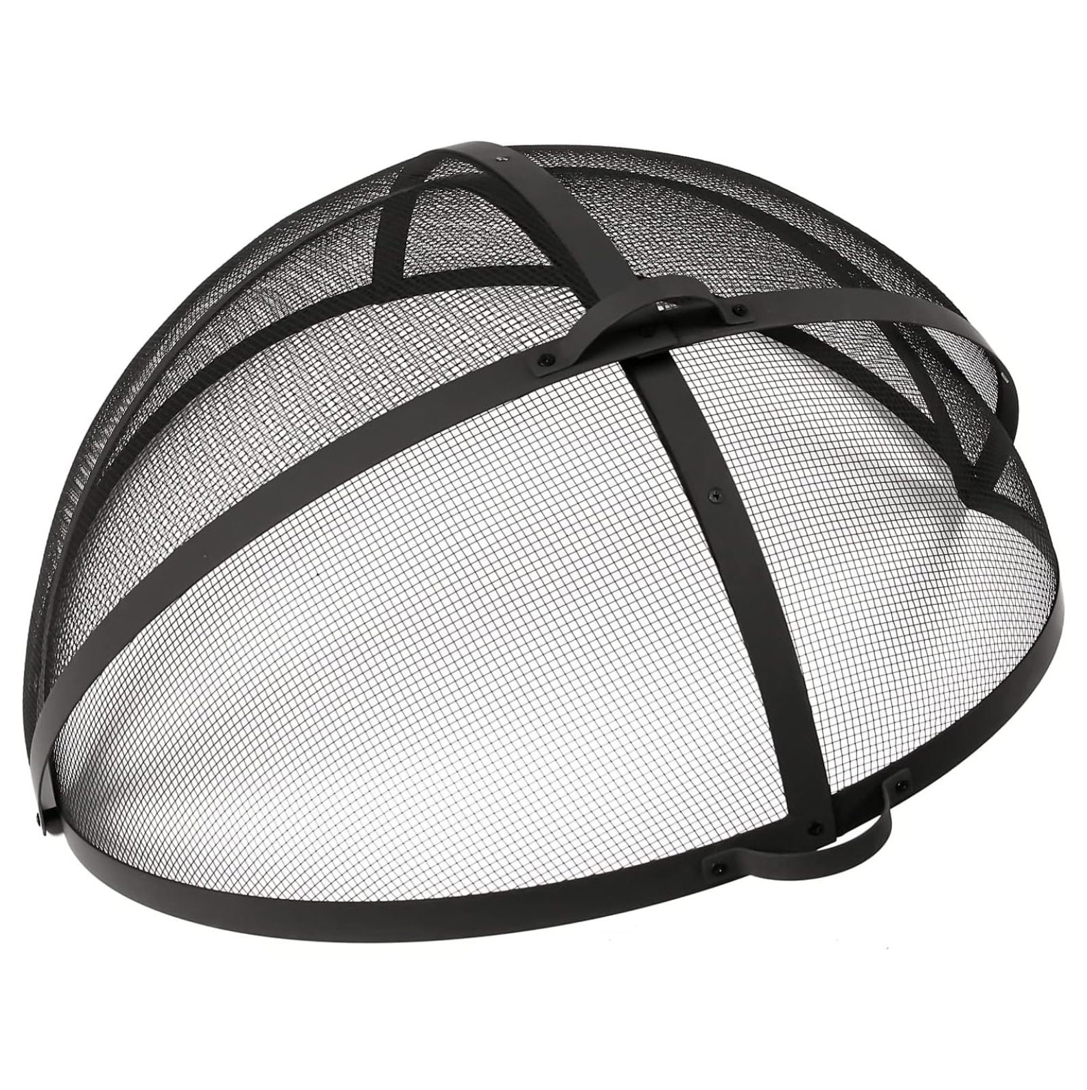 Heavy-Duty Screen, 32In Round Steel Mesh Screen Guard, Easy-Opening ...