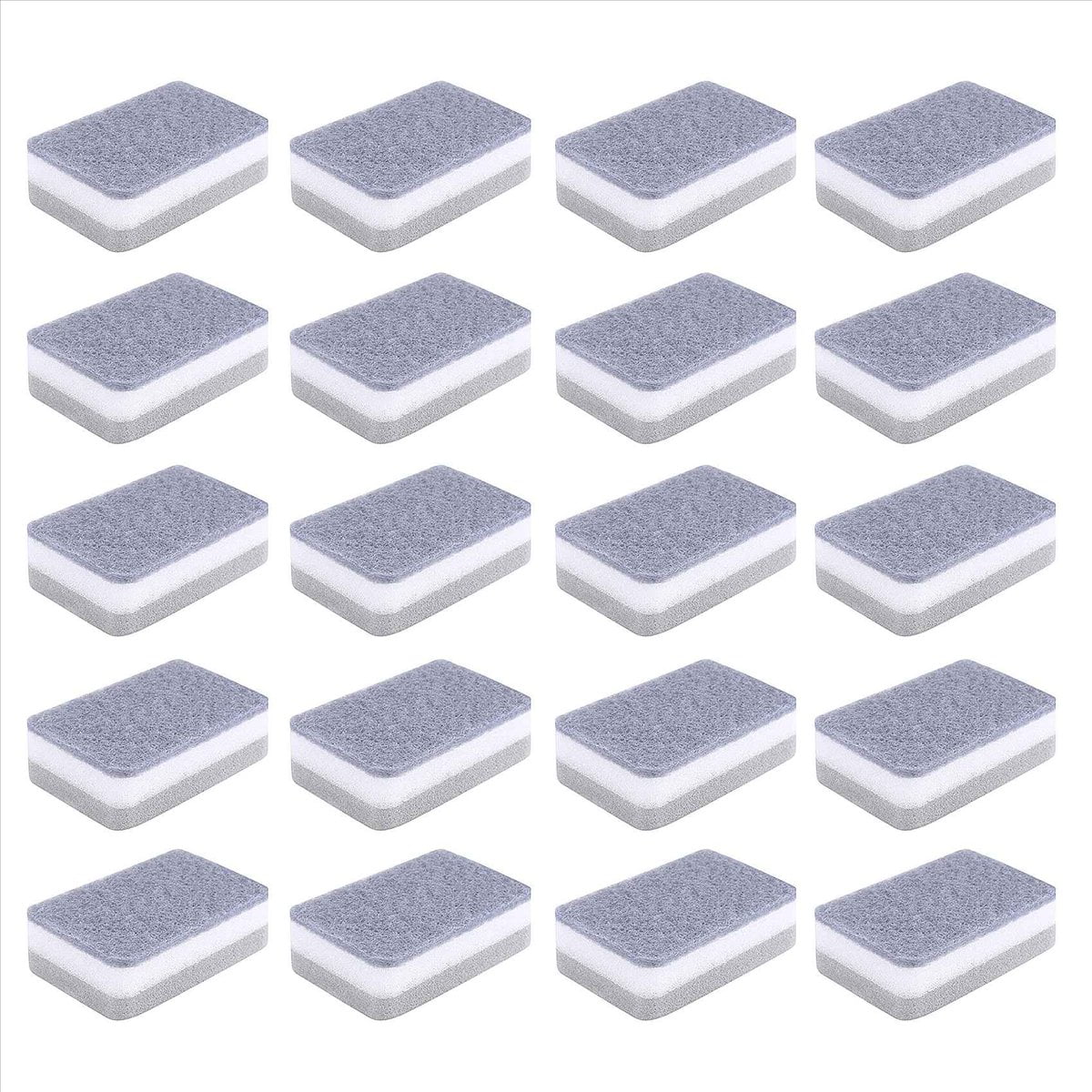 Heavy Duty Scrub Sponges,Dual-Sided Dishwashing Sponge for Kitchen ...