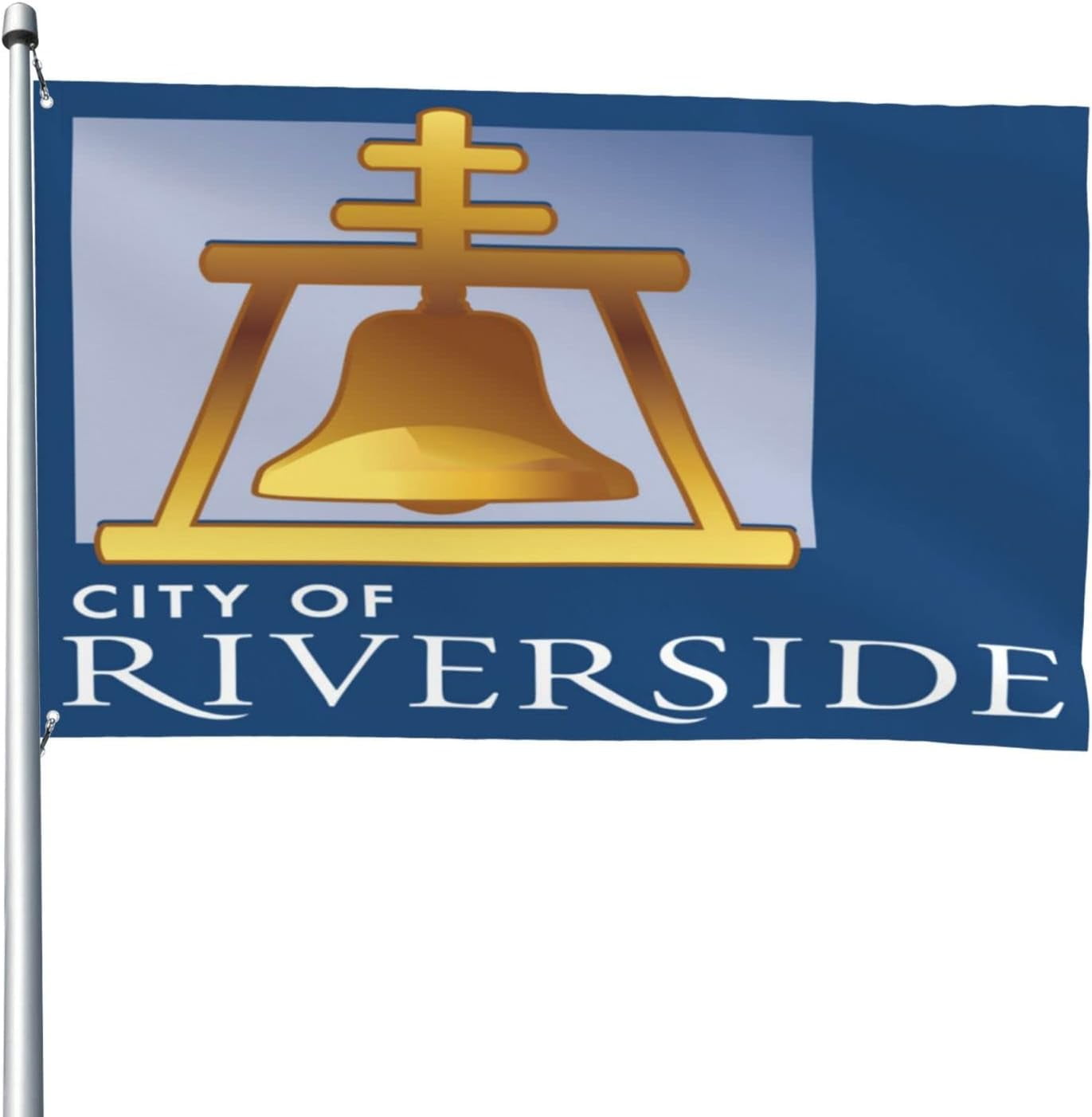 Heavy Duty Seal Of Riverside, California Flag 4x6 Ft Durable Outdoor ...