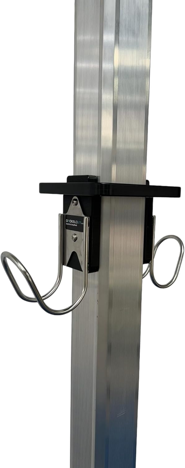 Heavy Duty Secure Hose Holder for Docks - UV & Rust-Resistant, Marine ...