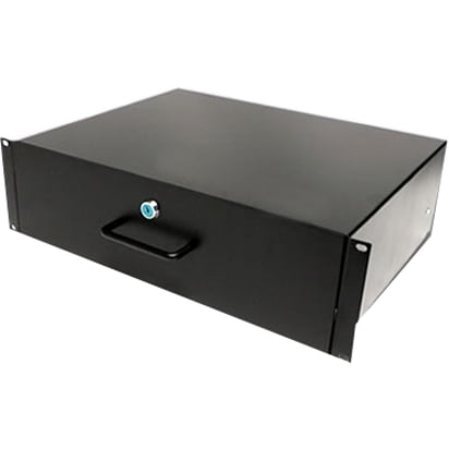 Heavy Duty Secure Lock 3 Space Rack Case Drawer or Bin - Walmart.com