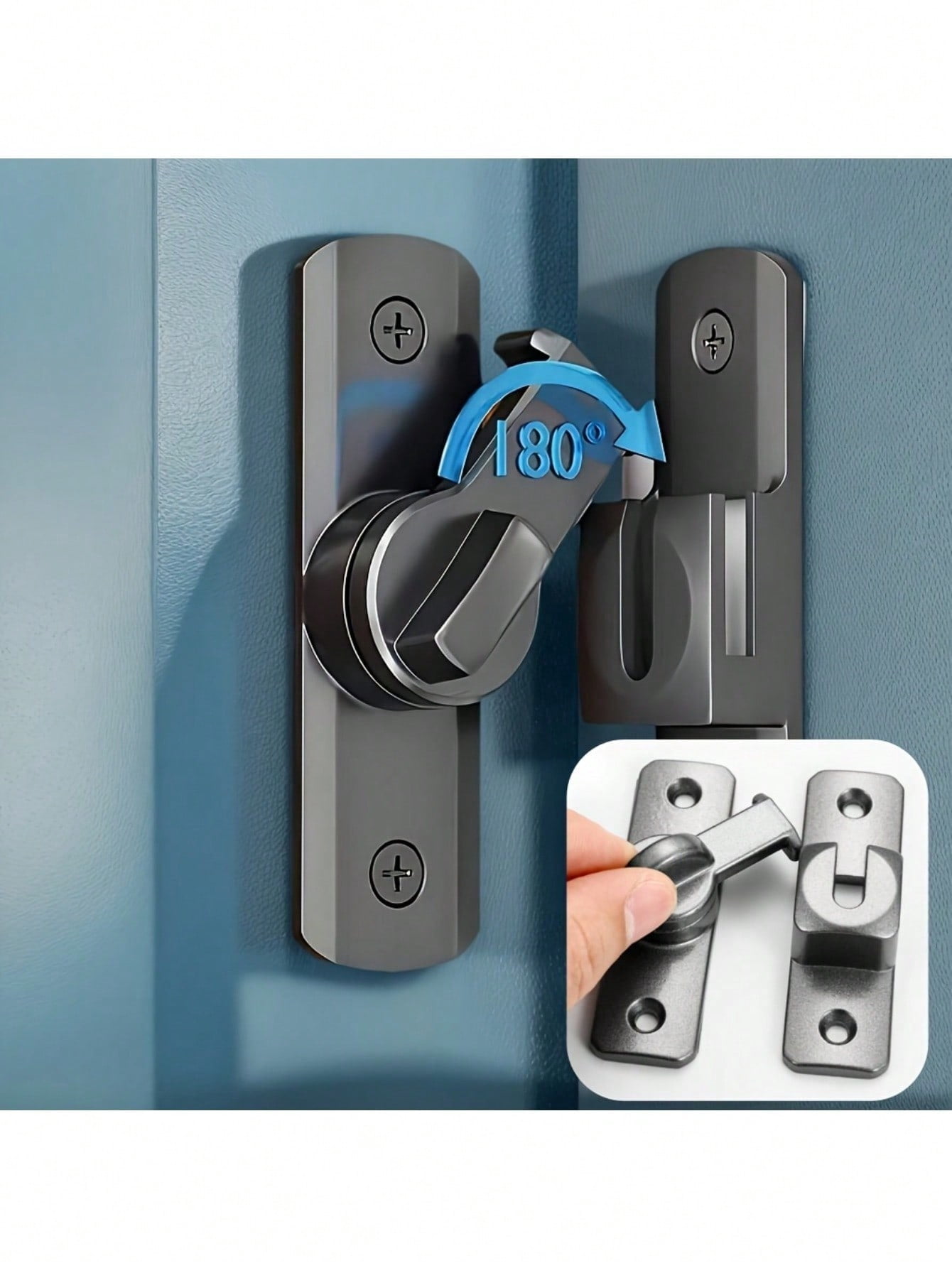 Heavy Duty Security Door Lock Handle, Commercial Residential Grade ...