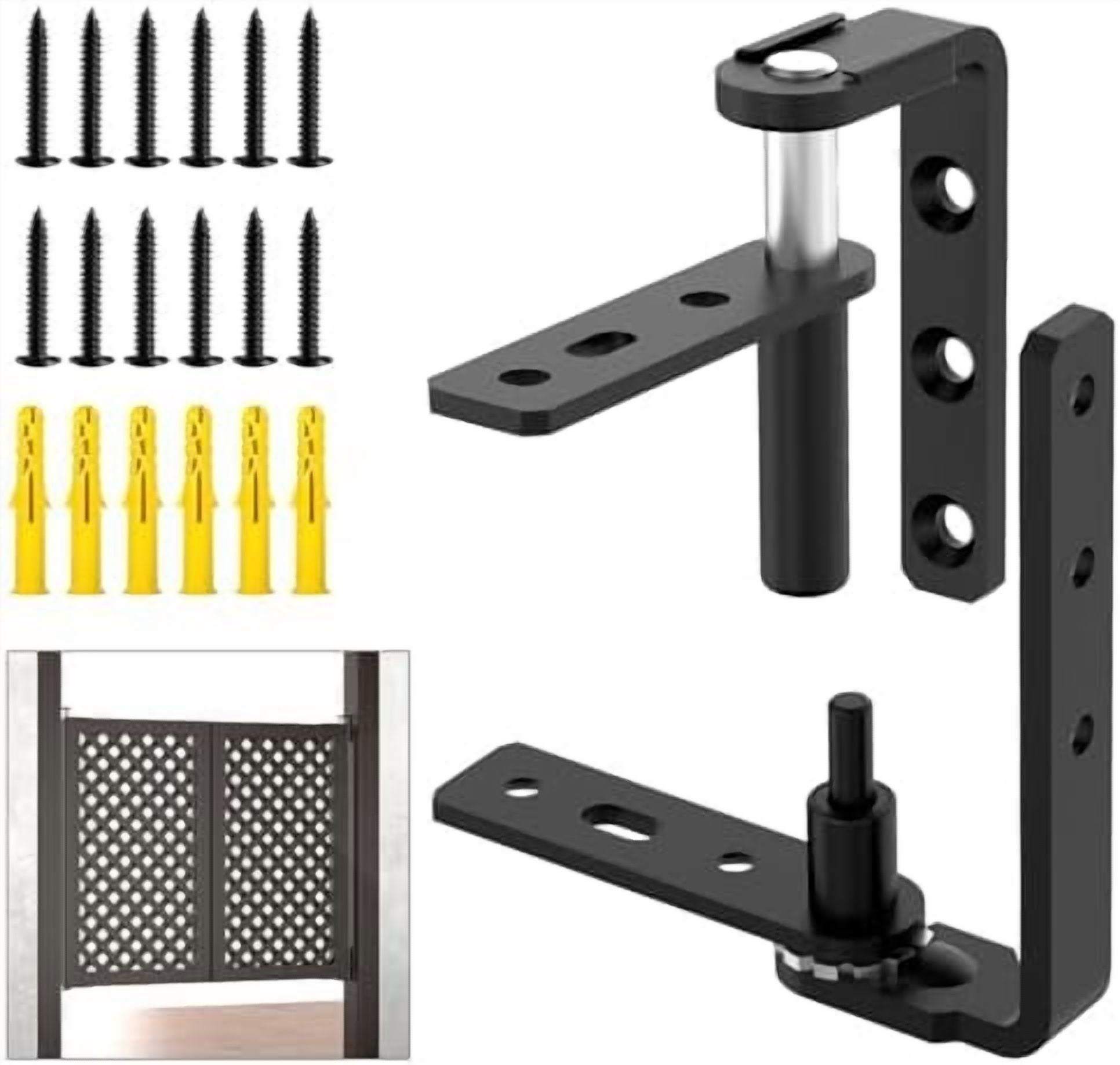 Heavy-Duty Self Closing Saloon Door Hinges, 304 Stainless Steel Self ...