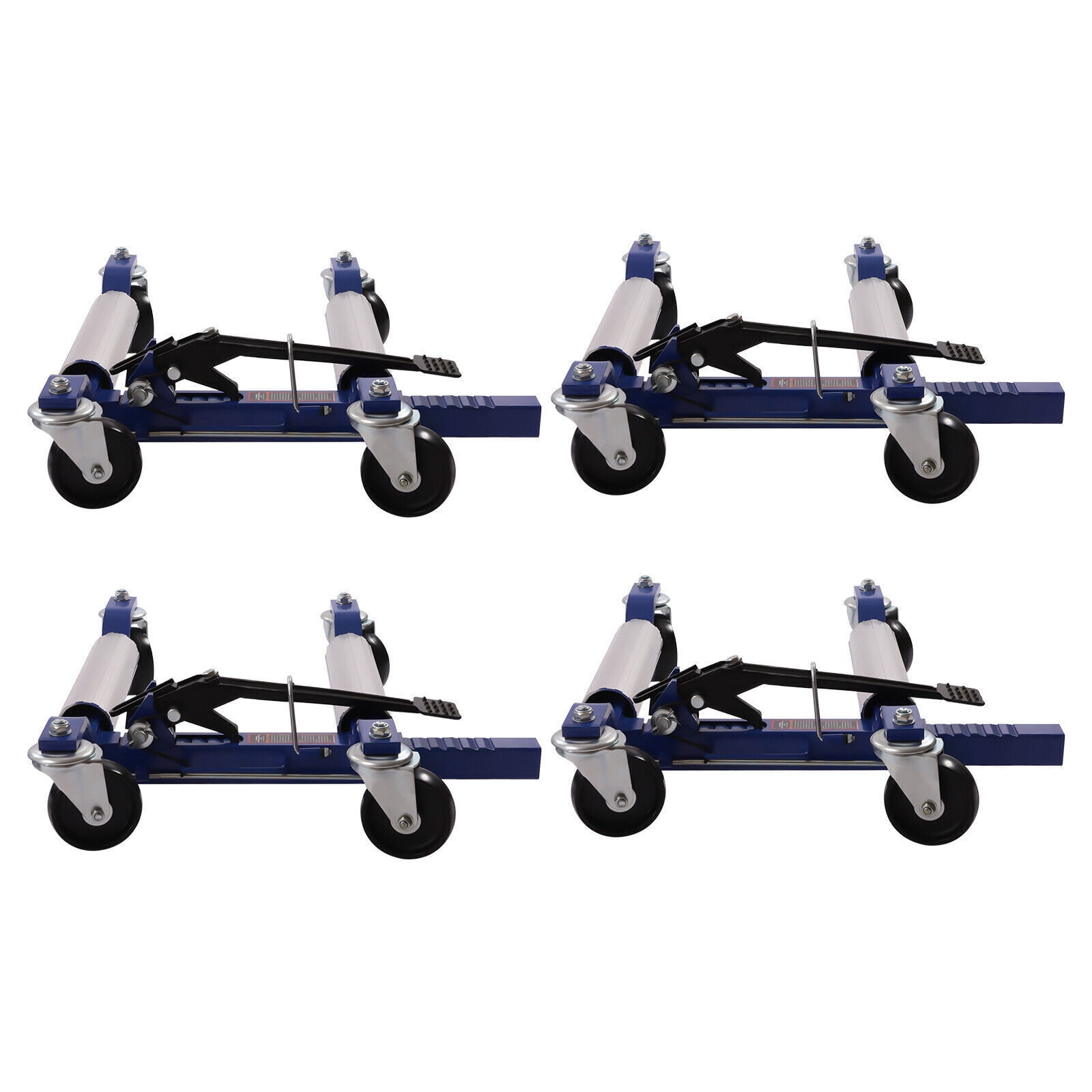Heavy Duty Self Loading Wheel Dolly,Retractable Jack Lift Hoists Moving ...