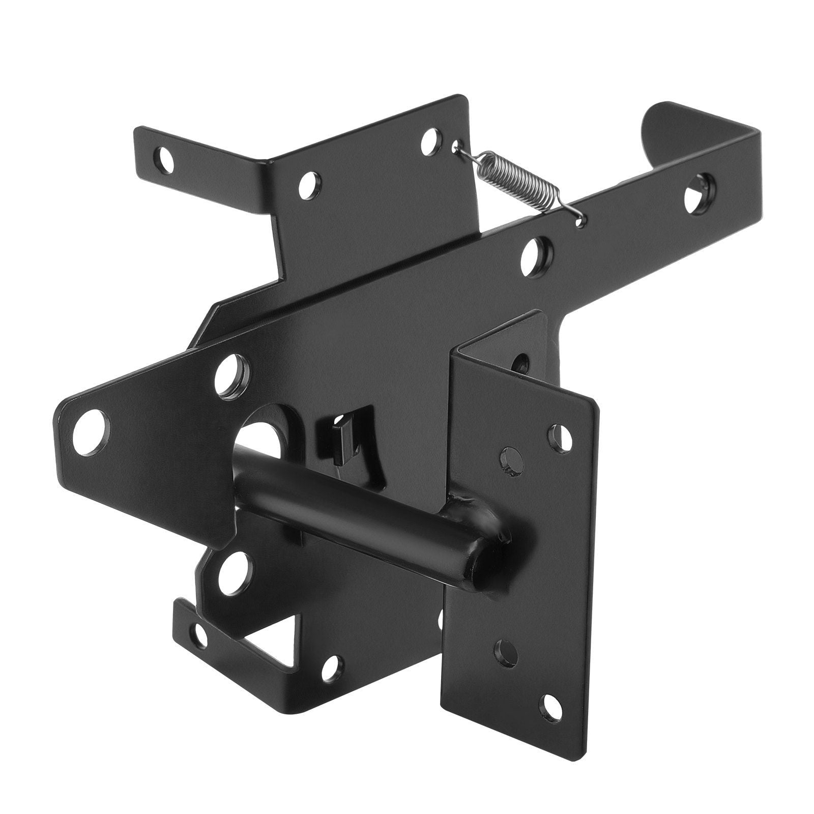 Heavy Duty Self-Locking Gate Latch, Metal Auto Gravity Lever with Lock ...