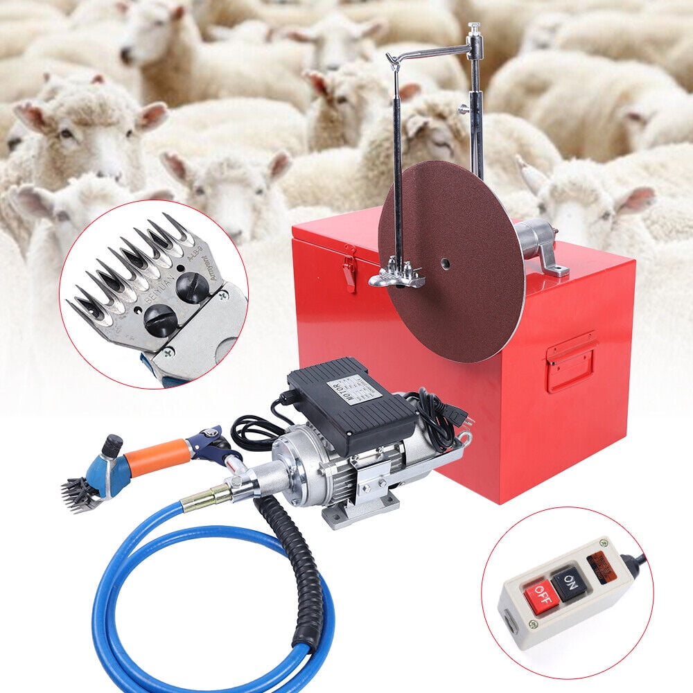 Heavy Duty Sheep Clipper Shears Machine Electric Goats Farm 360° Rotate ...