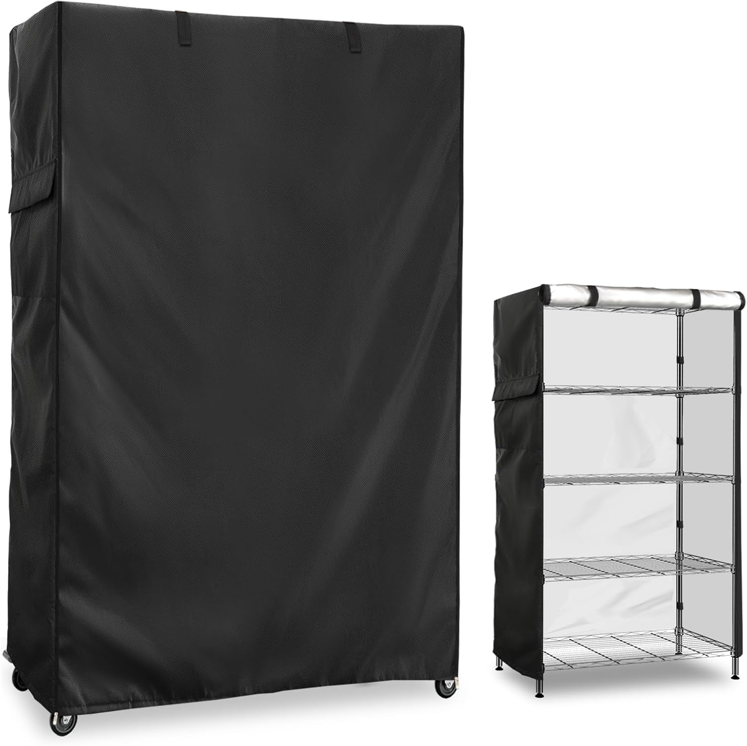 Heavy Duty Shelf Cover, 100% Waterproof Shelving Cover for Wire Shelves ...