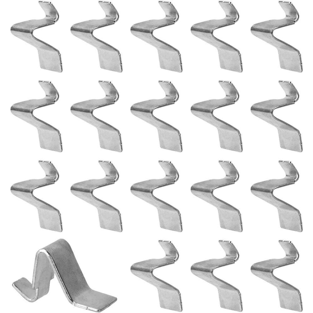 Heavy Duty Shelving Brackets Clips,Metal Cabinet Shelf Clips,Silver ...