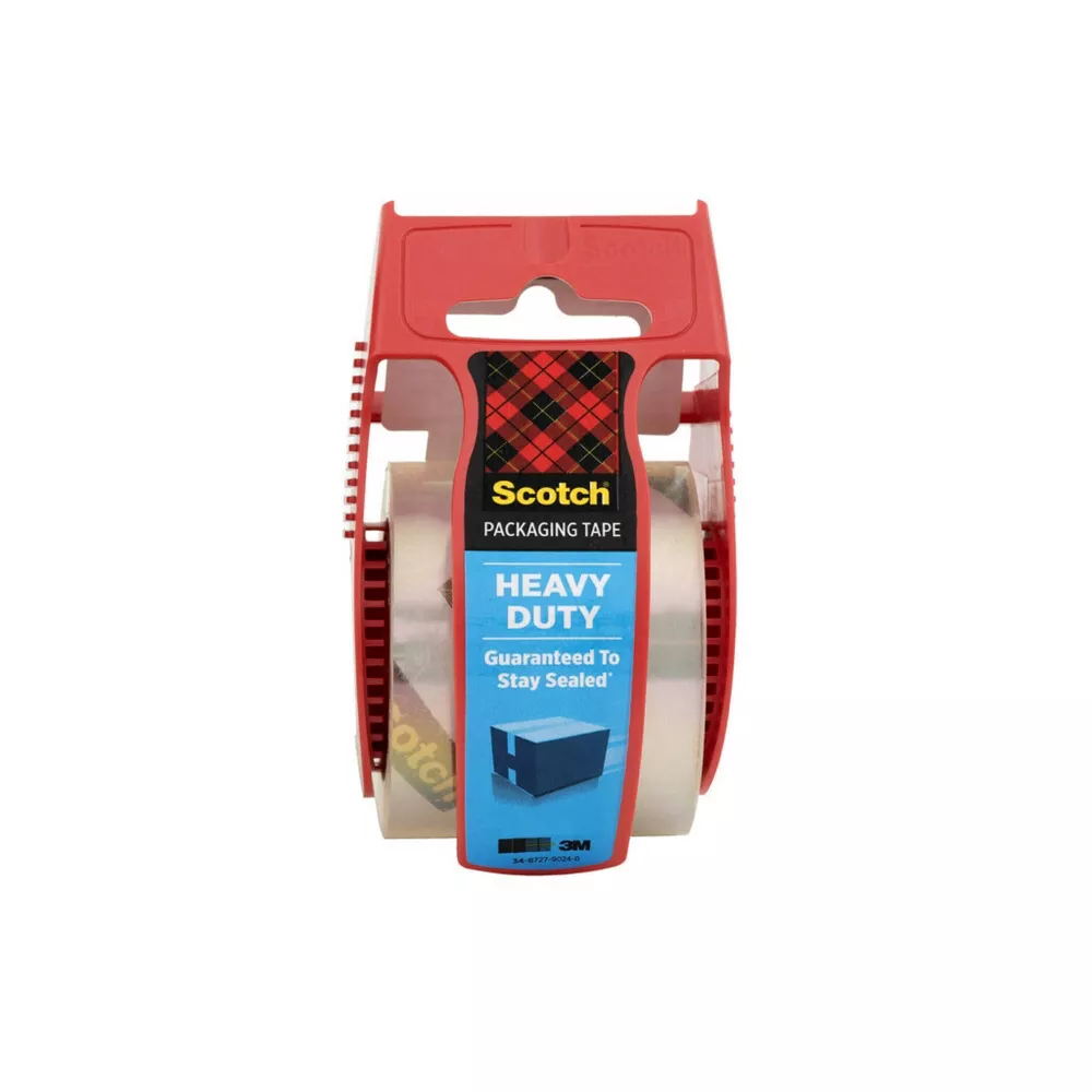 Heavy Duty Shipping Packing Tape Roll with Dispenser - Walmart.com