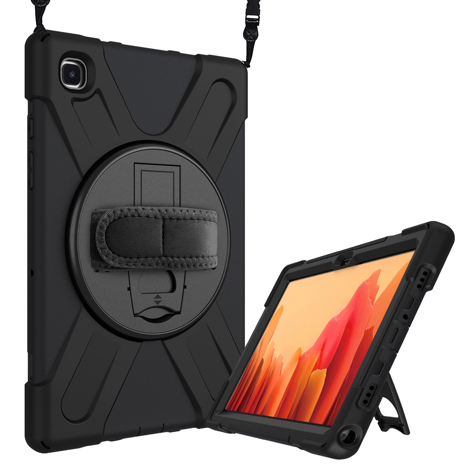 Heavy Duty Shockproof Drop Case with 360 Stand for Galaxy Tab A7 10.4 ...