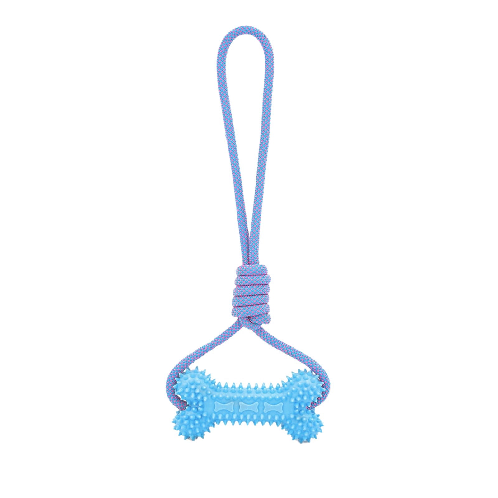 Heavy Duty Silicone Dog Chew Bone for Teething Puppy Teeth Cleaning ...