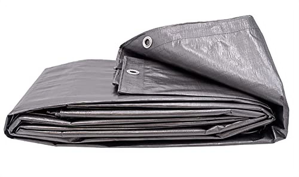Heavy Duty Silver Tarp 6 OZ., 12'x12' - Walmart.com