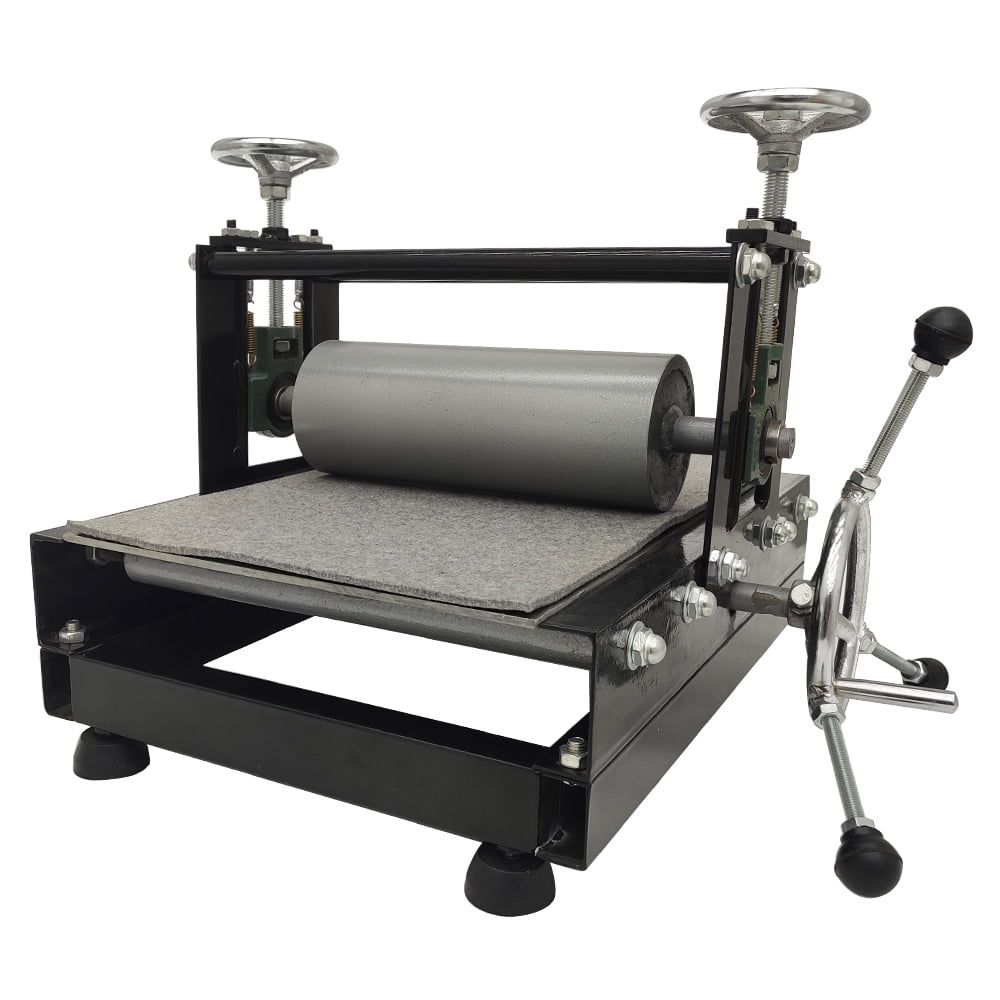 Heavy Duty Slab Roller Printmaking Machine Tabletop Adjustable No Shims ...