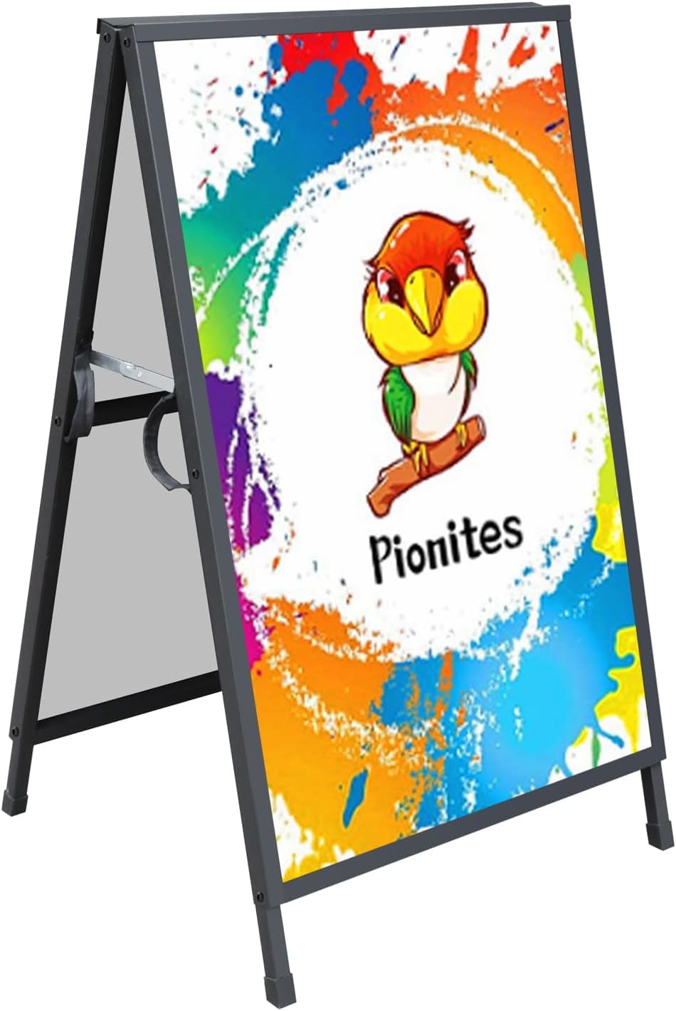 Heavy Duty Slide-in Folding A Frame Sign Sidewalk Sign 24x 36 Inch ...
