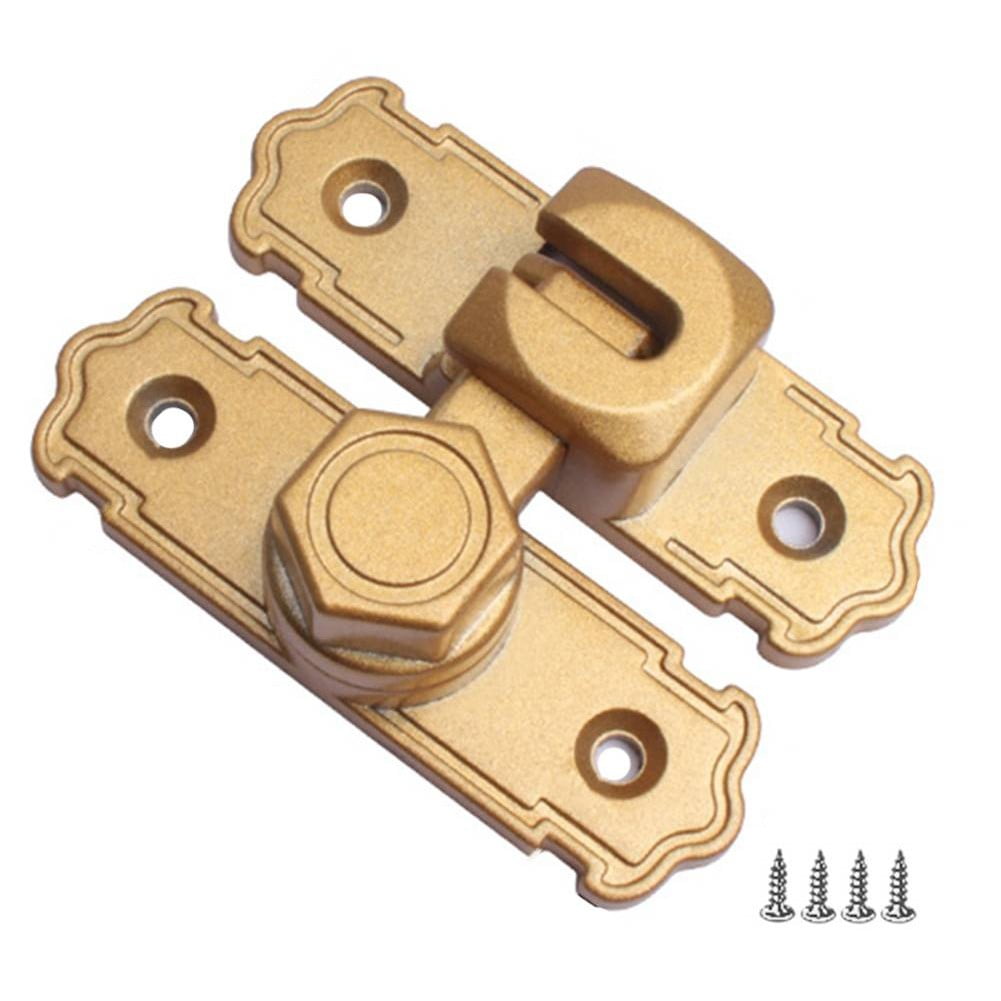 Heavy-Duty Sliding Barn Door Lock with 90° Deadbolt,Rustproof Security ...