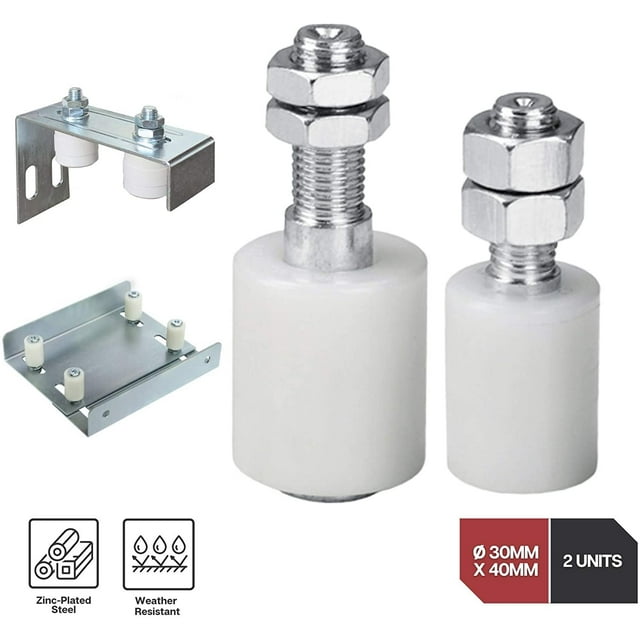 Heavy Duty Sliding Gate Rollers, Universal Adjustable Guide Mount with ...