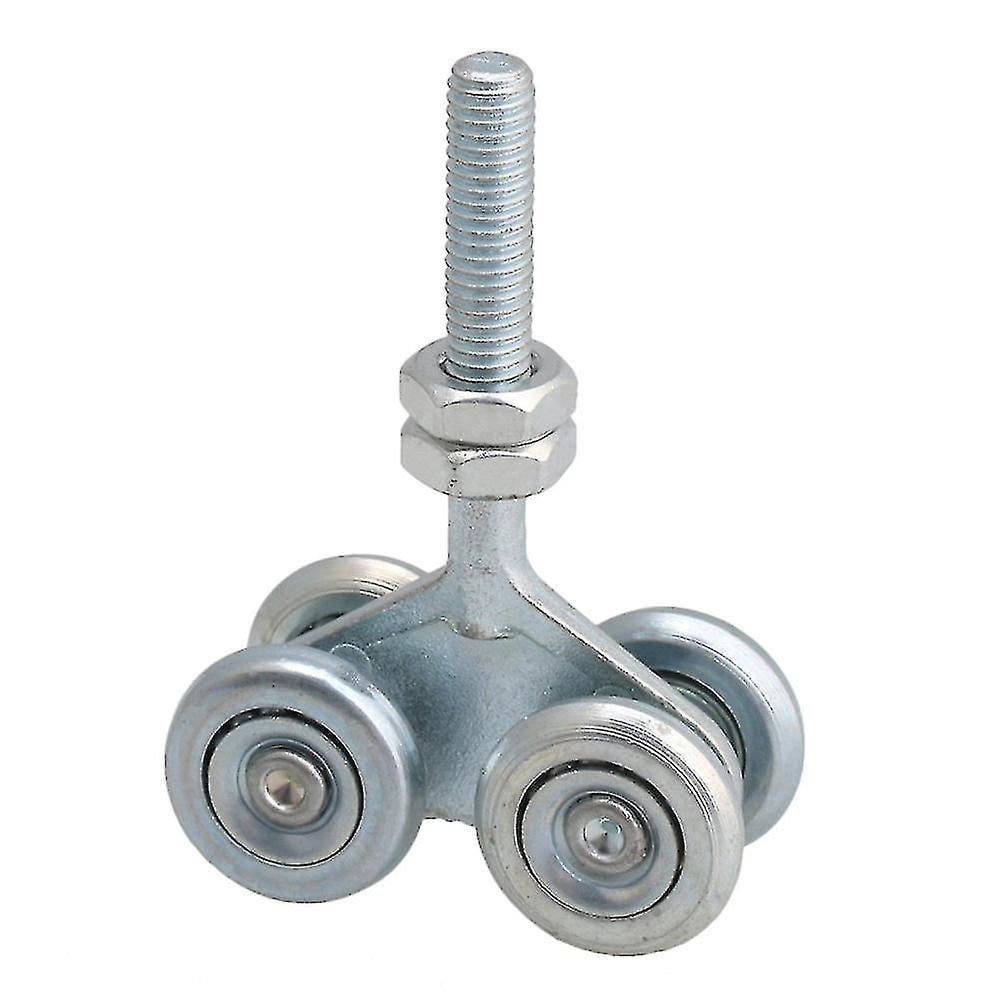 Heavy Duty Sliding Track Roller Hanging Barn Door Rail Trolley Wheel ...