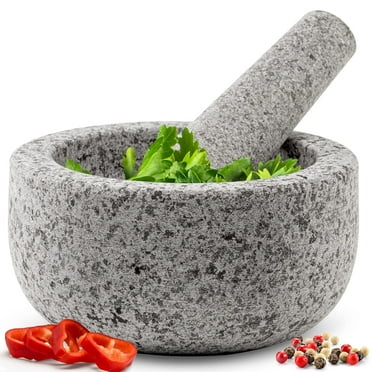 "Made in Mexico Genuine Volcanic Lava Rock Guacamole Salsa Maker - 7 ...