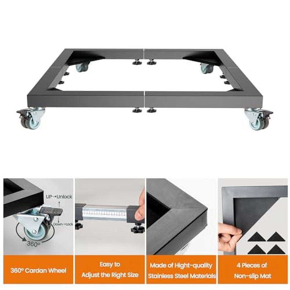 Heavy Duty Smoker Stand for Moving,Stainless Steel Universal Extendable ...