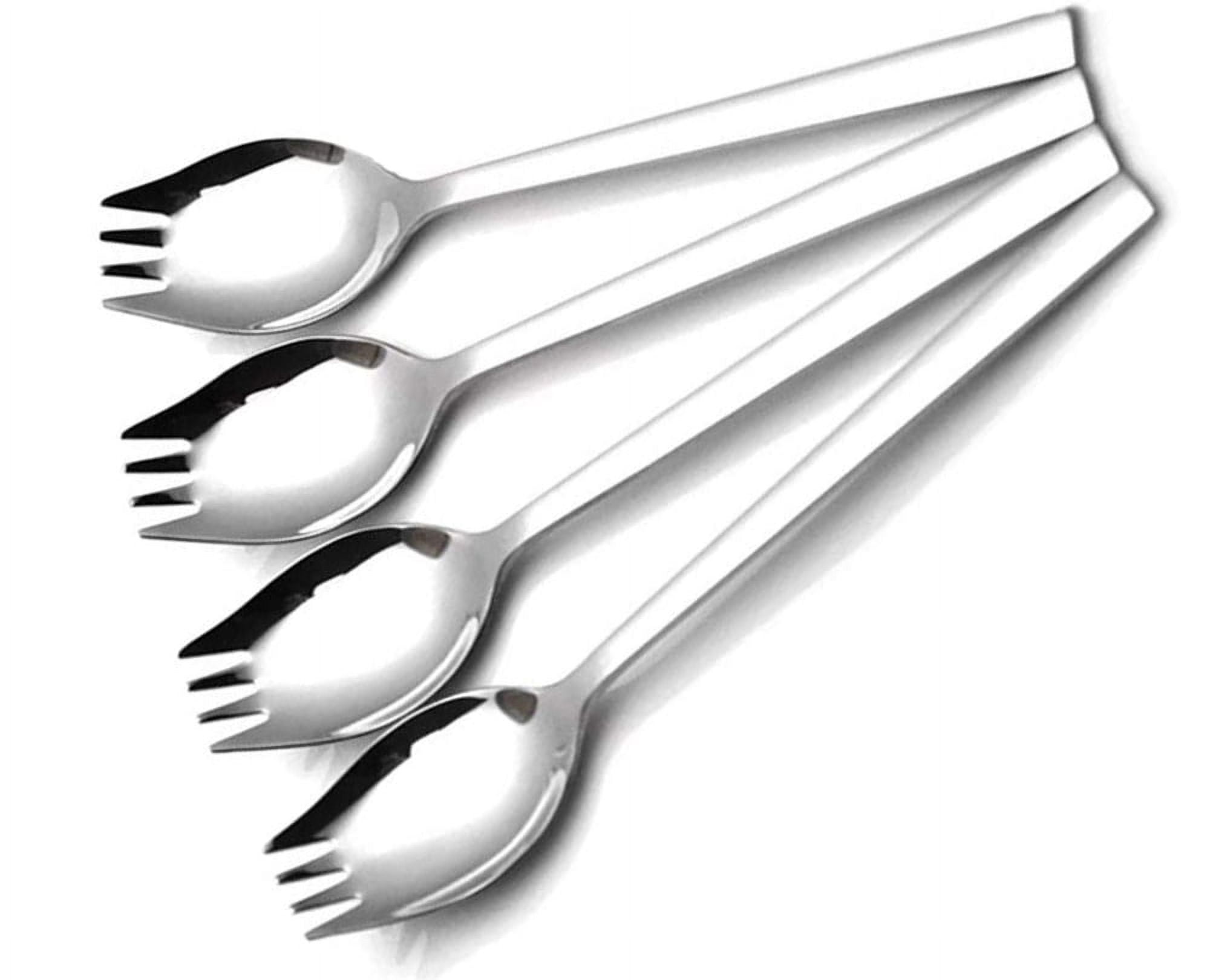 Heavy Duty, Smooth Edges, Perfect for Salads and Ice Cream, 4-Piece ...