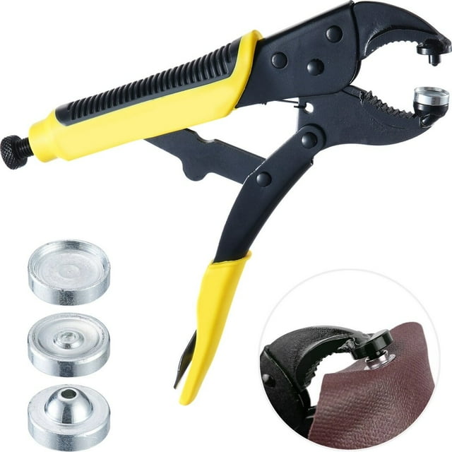 Heavy Duty Snap Fastener Tool, Snap Fastening Pliers, Adjustable Snap ...