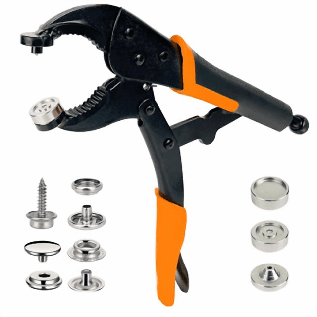 Heavy Duty Snap Fastener Tool Kit Boat Cover, Metal Snaps, Canvas ...