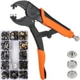 Heavy Duty Snap Fastener Tool Kit, Snap Pliers for Metal Snaps ...