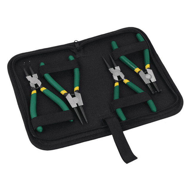 Heavy Duty Snap Ring Pliers, Precision Circlip Pliers With Bent Jaw For ...