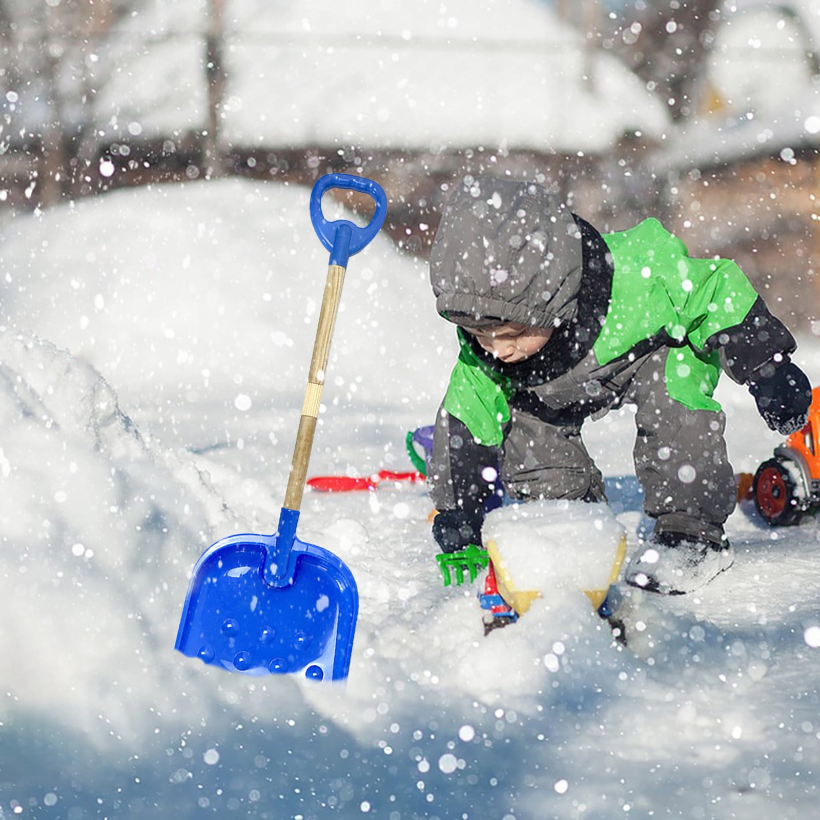 Heavy-Duty Snow & Sand Shovel for Kids - Thickened Durable Outdoor Tool ...