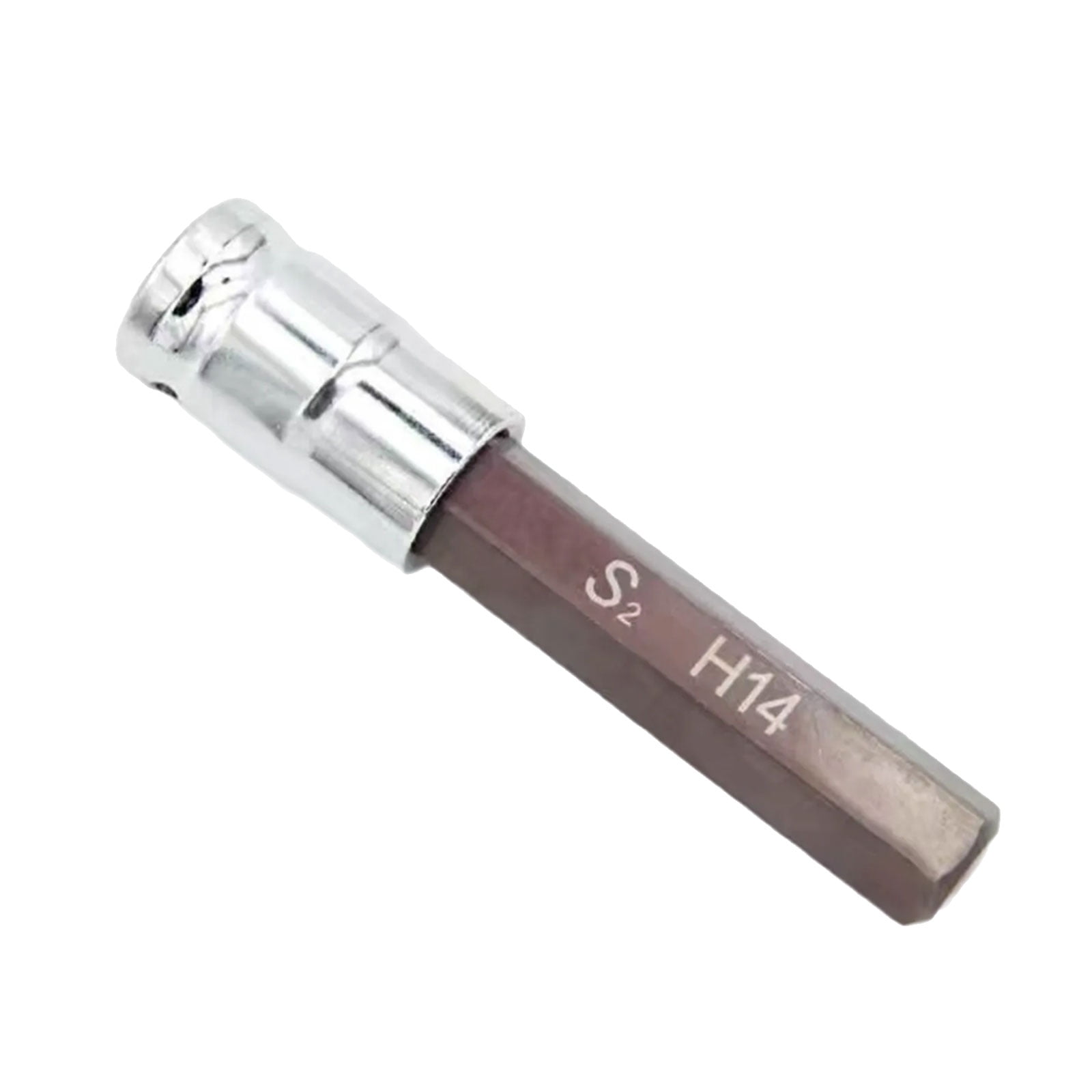 Heavy Duty Socket Bit Set with Industrial Knurled Handle 10cm Standard ...