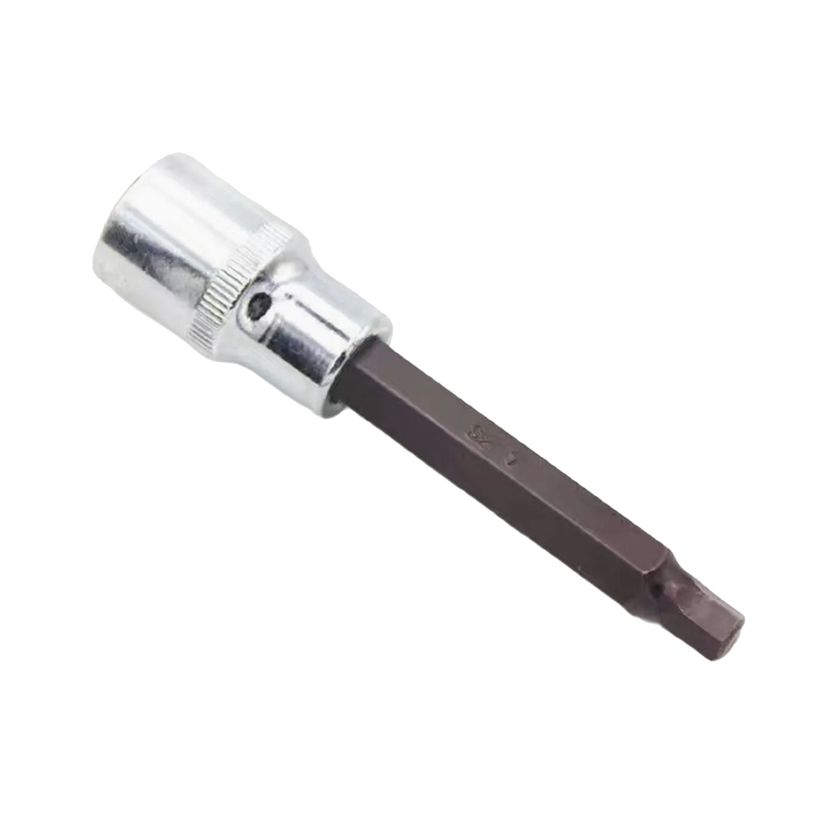 Heavy Duty Socket Bit Set with Industrial Knurled Handle 10cm Standard ...
