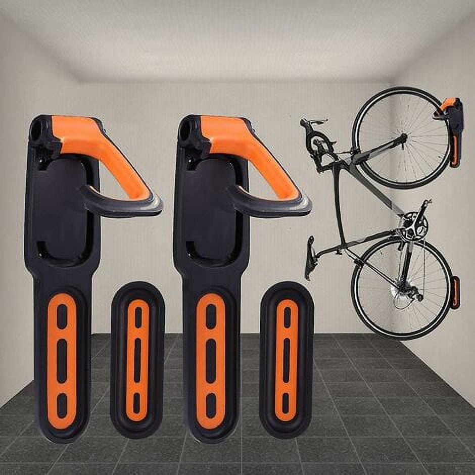 Heavy Duty Space Saving Bike Holder, Swivel Bike Wall Mount for Indoor ...