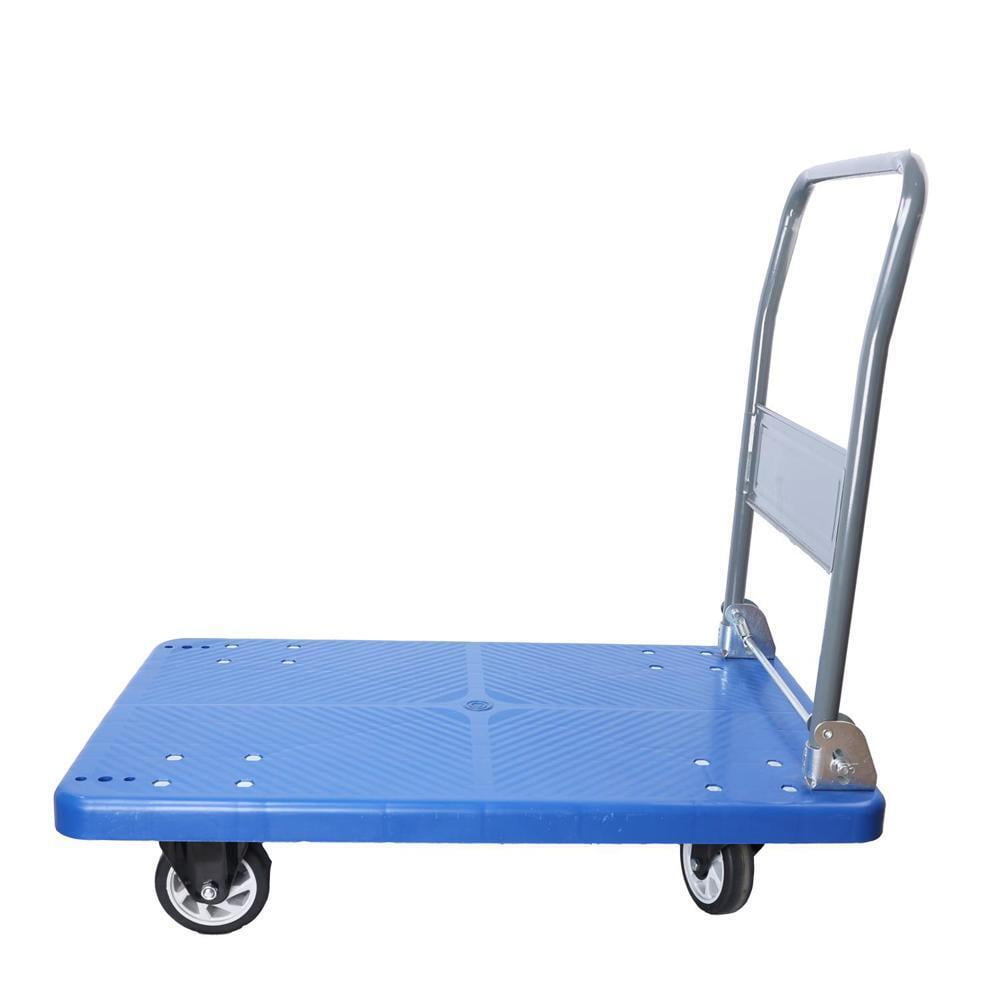 Heavy Duty Space Saving Collapsible Swivel Hand Truck Push Cart ...