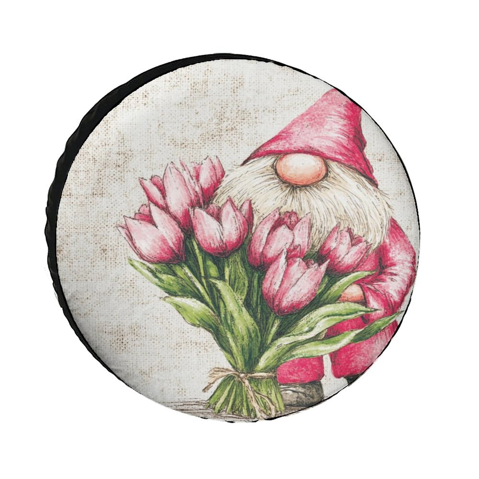 Heavy Duty Spare Tire Cover 13inch Happy Mother's Day Gnome Wheel ...