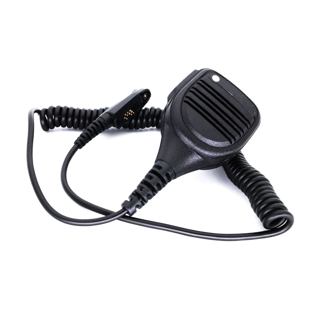Heavy Duty Speaker Mic Hands frees Shoulder Mic Plastic for GP328plus ...