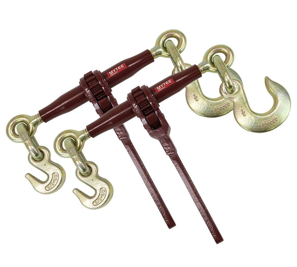 Heavy Duty Specialty Pro Ratchet Load Chain Binder w/ 1/2" Grab Hook on ...