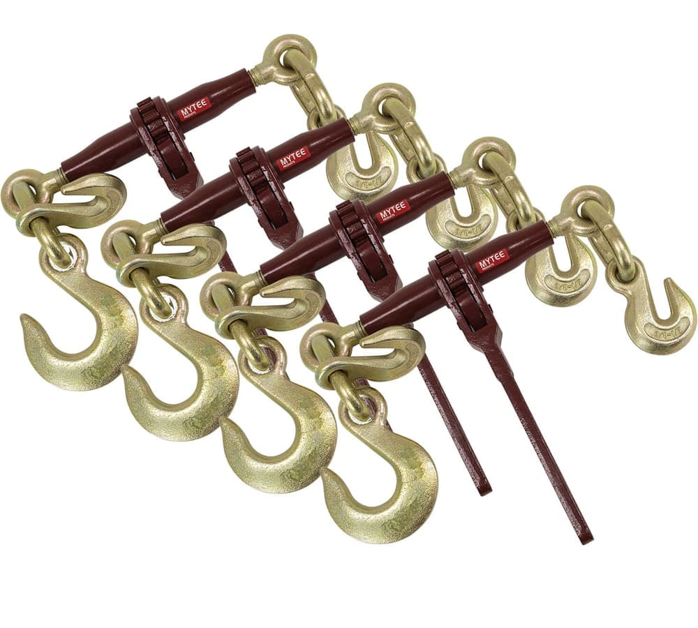 Heavy Duty Specialty Pro Ratchet Load Chain Binder w/Grab Hook & Slip ...