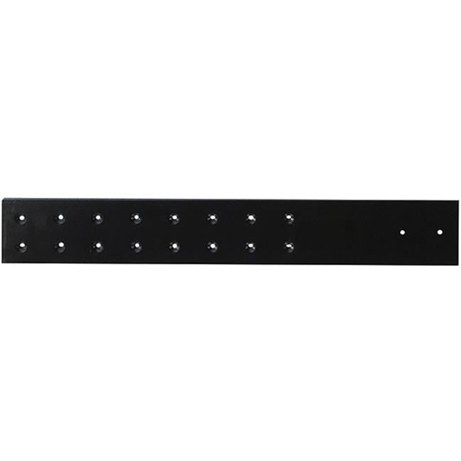 Heavy Duty Speed Brace Stealth Bracket, Black - 0.37 x 3.5 x 24 in ...